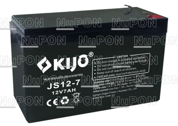 12V 7Ah UPS Battery – VRLA | NuPon UPS