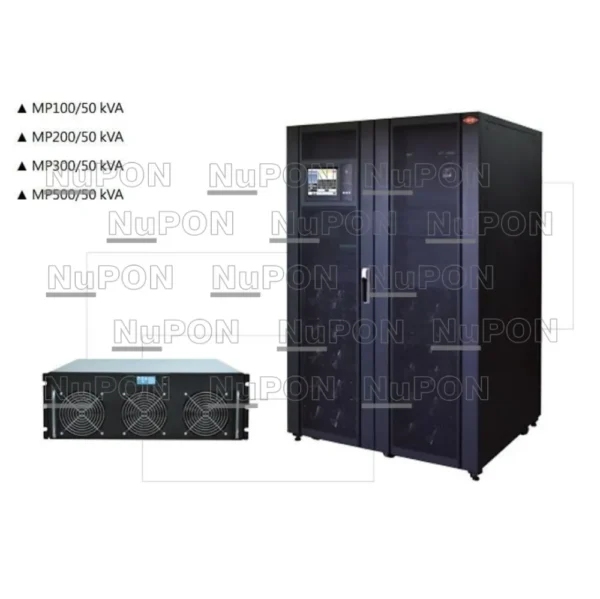 Three Phase Online UPS | 50KVA Modular Type | NuPon UPS